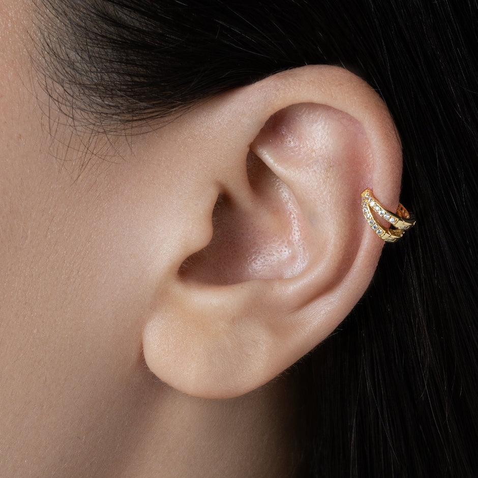 Shop Helix Piercings – Stylish Ear Jewelry | Silverfied