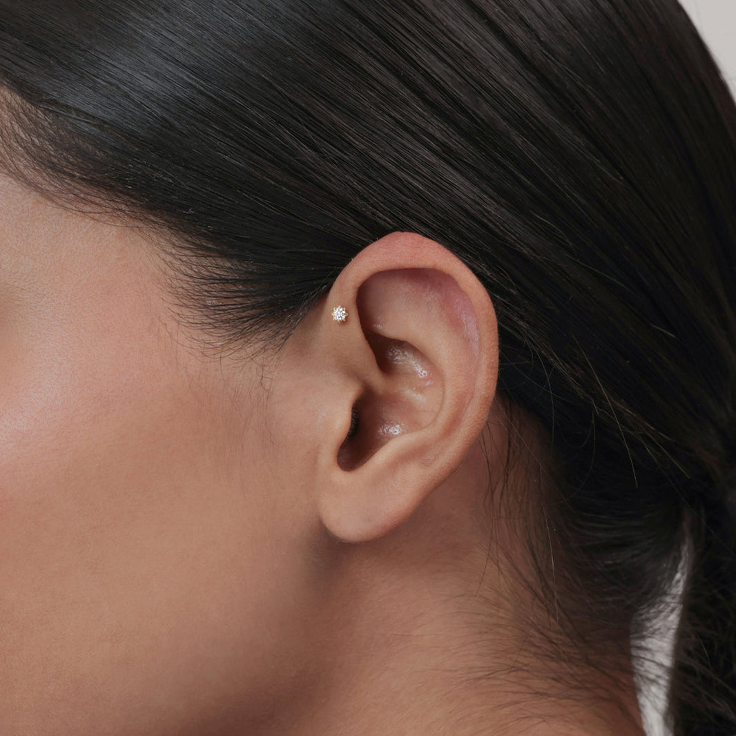 Shop Helix Piercings – Stylish Ear Jewelry | Silverfied